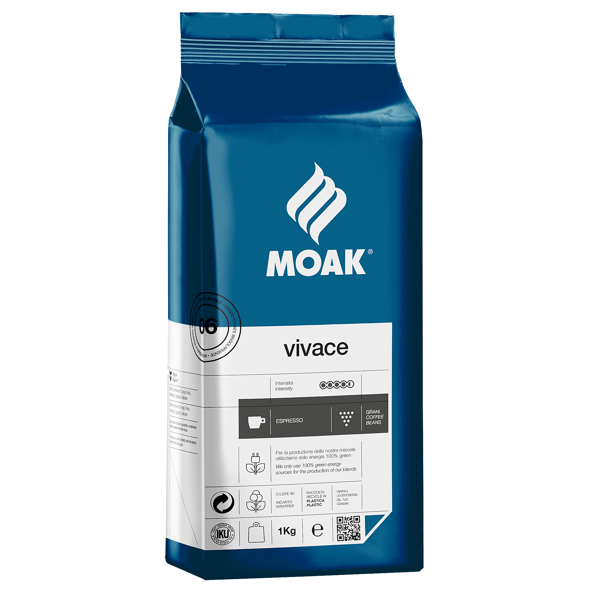 Moak Vivace, 1 kg Bohne